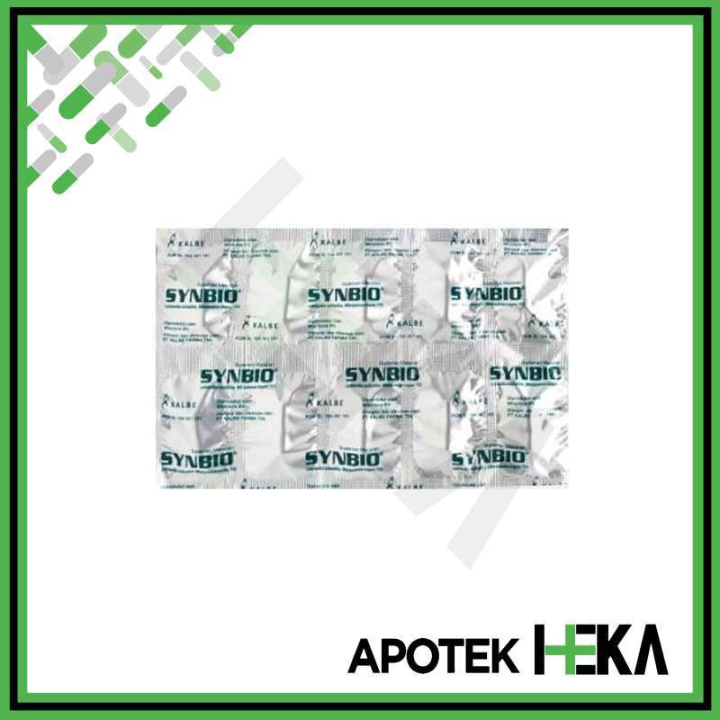 Jual Synbio Strip isi 10 Tablet - Prebiotik Probiotik Kesehatan ...