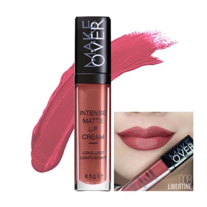 Promo Make Over Intense Matte Lip Cream - Lipstick - 08 LIBERTINE ...