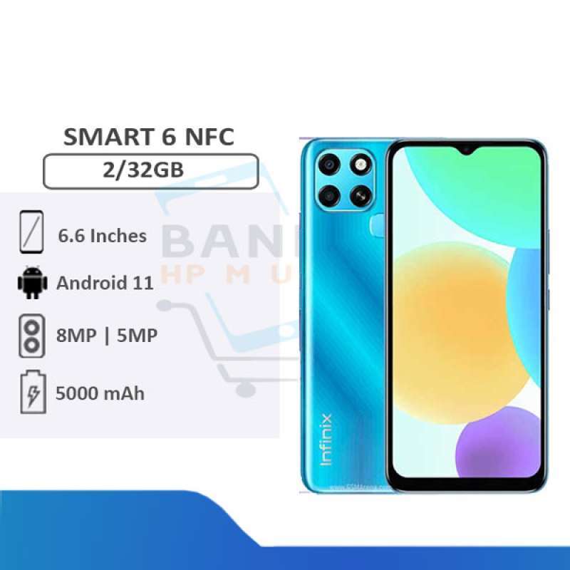 Promo INFINIX SMART 6 NFC 2/32GB - Heart Of Ocean Diskon 17% di Seller ...