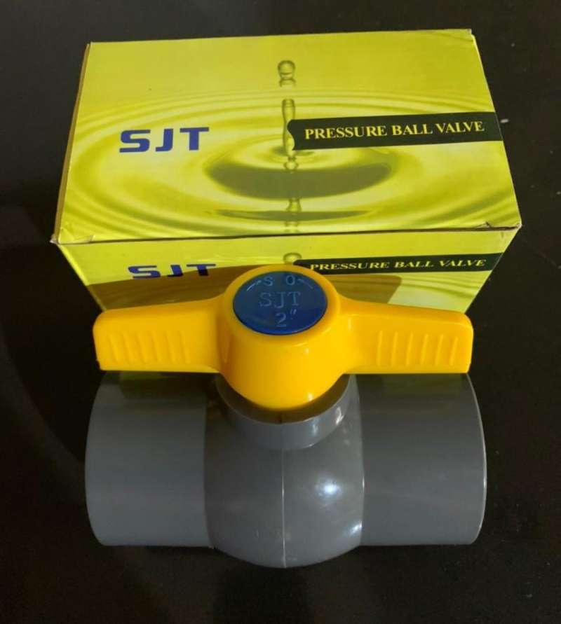 Jual Stop Kran/Kran Plastik/Ball Valve Pvc 2 Sjt di Seller perdana ...
