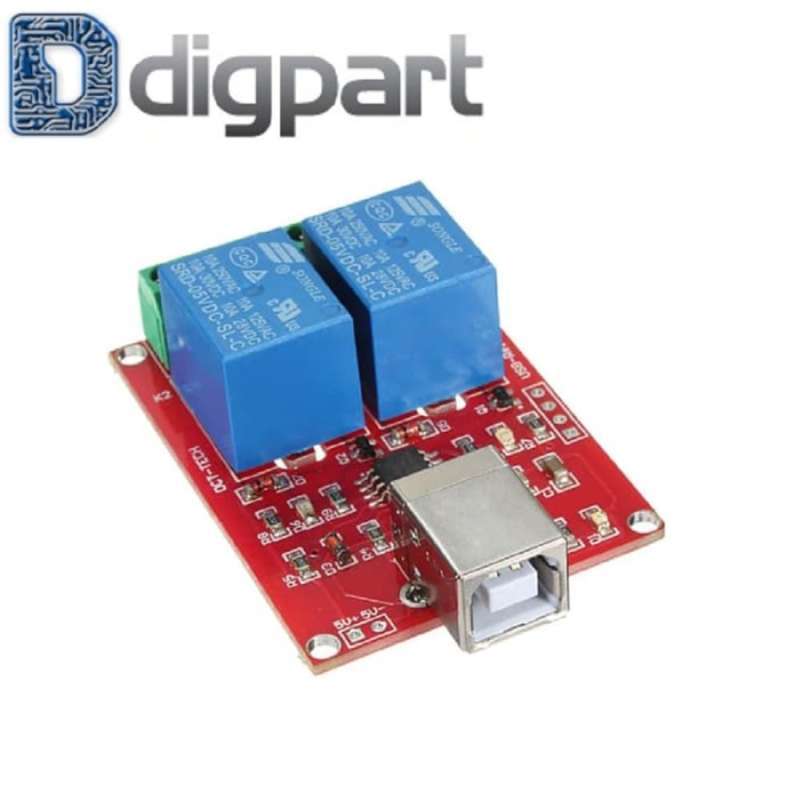 Jual Usb Relay 2 Channel 5v Programmable Computer Control For Smart ...