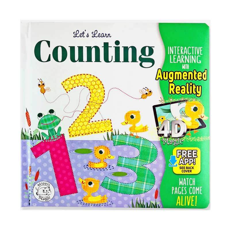 Jual Hippo 3d Magic Counting 1 2 3 Augmented Reality Books Buku Cerita ...