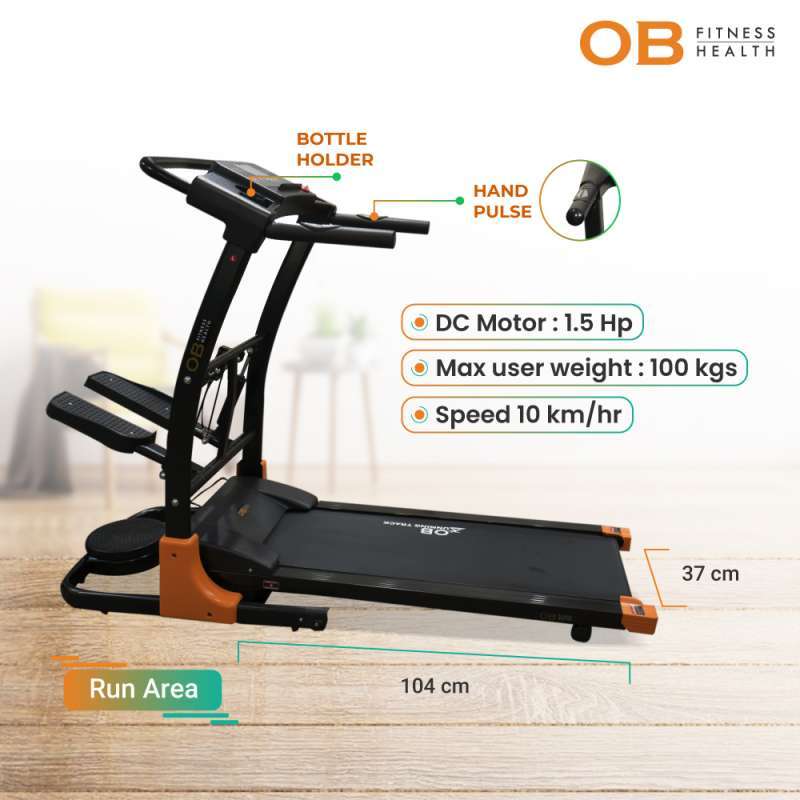 Promo OB Fit OB1059 Electric Treadmill Multifungsi (JABODETABEK ONLY ...