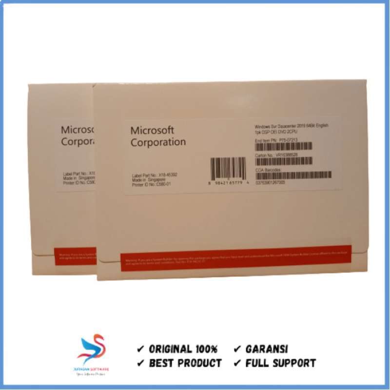 Promo Windows Server 2019 Datacenter 16 Core 5 CAL Fullpack Diskon 5% ...