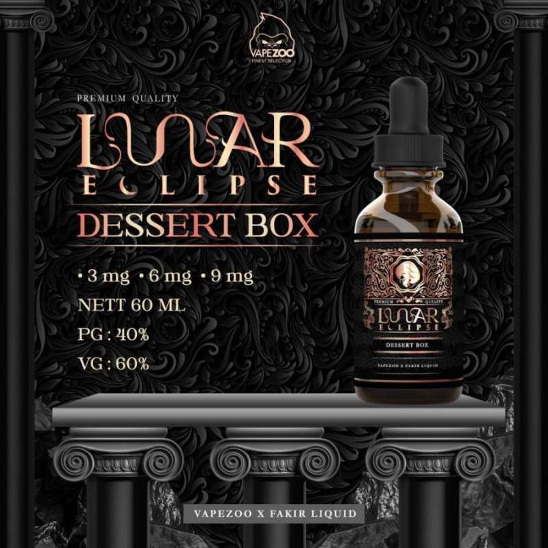 Jual Lunar Eclipse Dessert Box 60ML by Vapezoo x Fakir Liquid ...