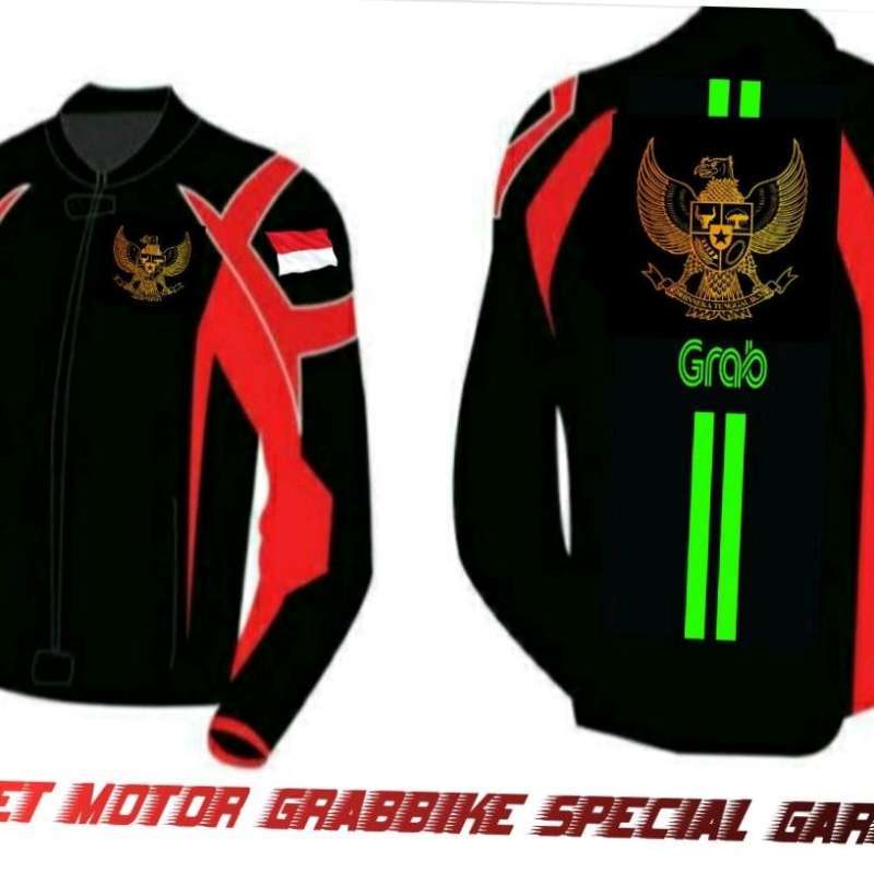 Jual JAKET MODIFIKASI GRAB GARUDA - L di Seller Virgie collection ...