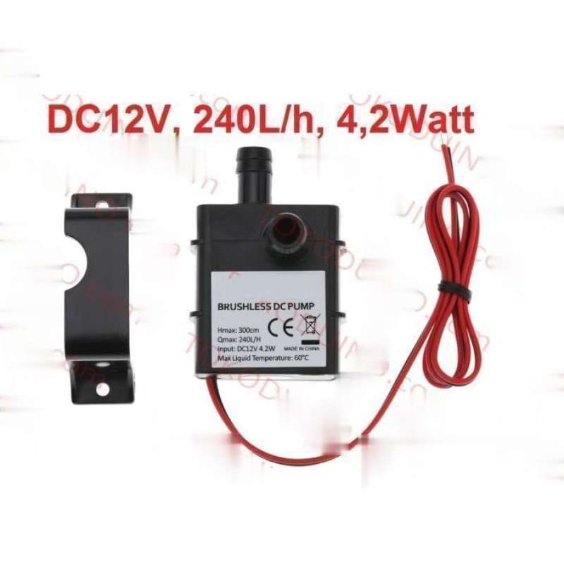 Promo MINI SUBMERSIBLE WATER PUMP MOTOR POMPA AIR CELUP MINI DC 12V ...