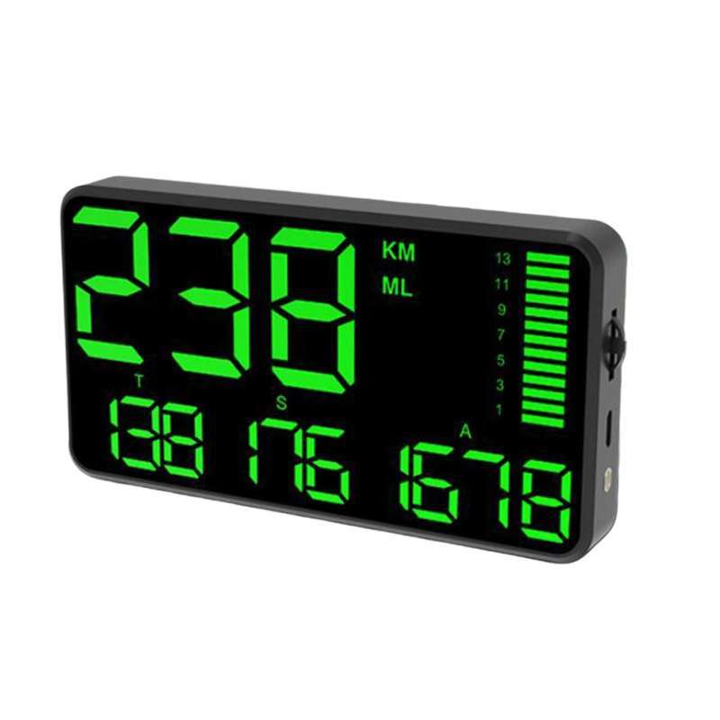 Jual 5.5 inch GPS Head up Display Speedometer Windshield Project 5V ...