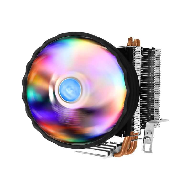 Jual CPU Cooler Heatsink 4-Pin Connector RGB Fans for AMD FM1 AM3 ...