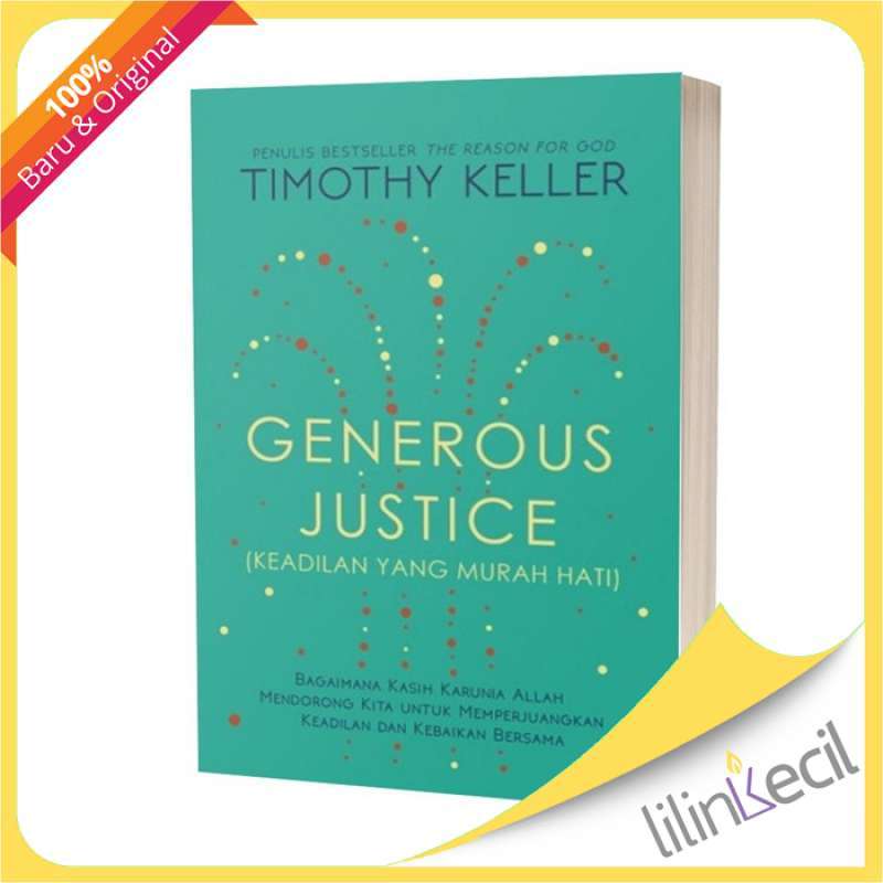 Jual Buku Generous Justice - Terjemahan (Timothy Keller) di Seller ...