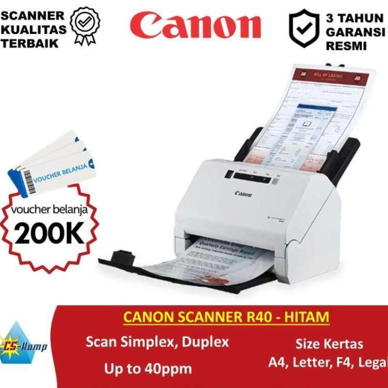 Jual Scanner Canon R40 Di Seller Megacomp Official Store - Megacomp B6 ...