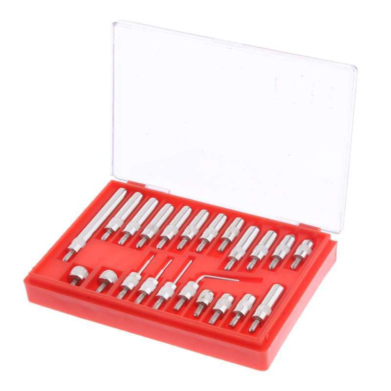 Jual 22 Pieces Steel Dial Indicator Point Set Tip For Dial Test ...