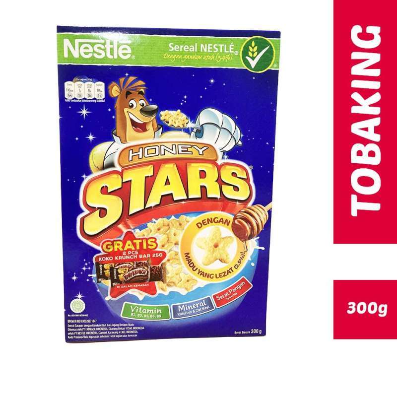 Jual Honey Stars Cereal Box 300g Sereal Nestle Di Seller Tobaking Murah ...