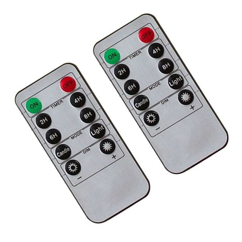 Jual 2Pcs 10-Key Battery Operated Remote Control With Timer For ...