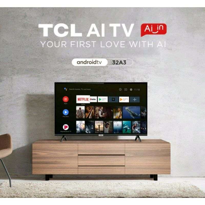 Jual Tcl 32a3 Led Smart Tv [32 Inch]-android Tv/geogle Voice Di Seller ...