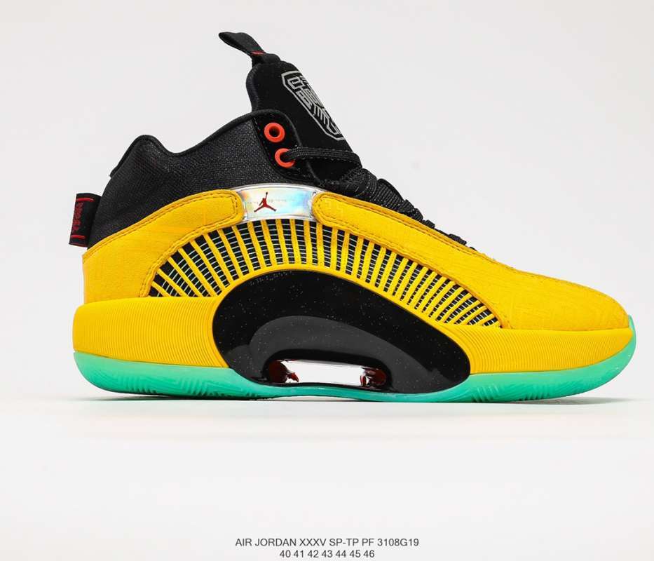 Jual Nike Air Jordan 35th Generation Nike Air Jordan Xxxv Sp Tp Pf Leather Fabric Panel Front ...