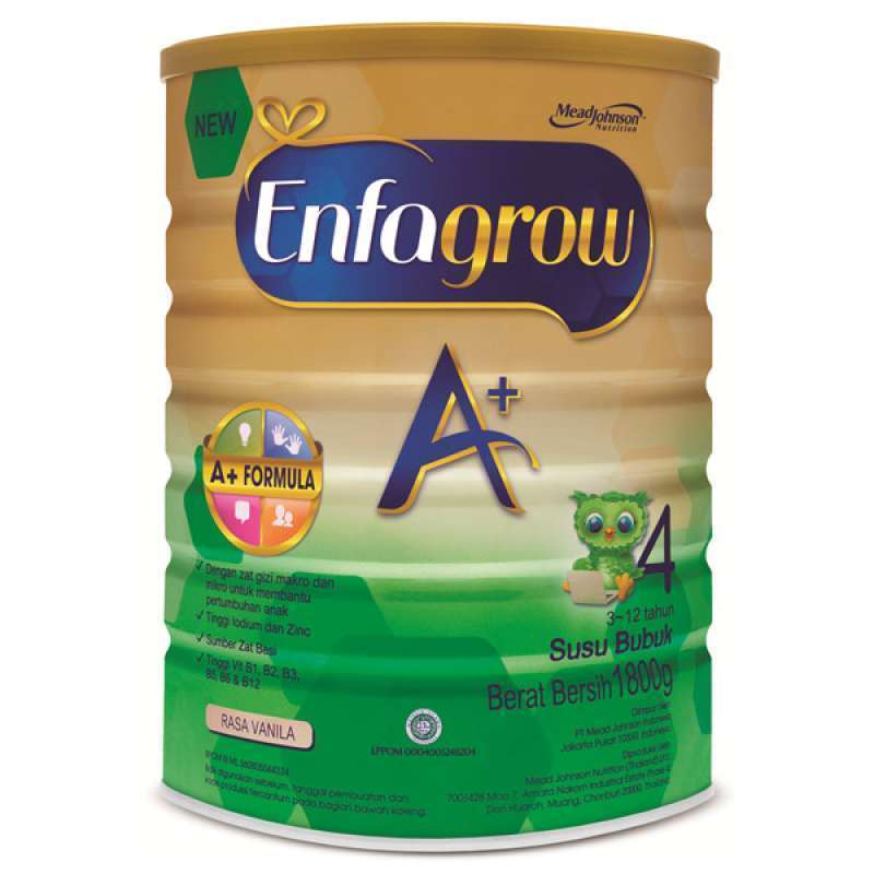 Jual ENFAGROW A plus 4 VANILLA BOX 1800g di Seller Hypermart Ahmad Yani ...