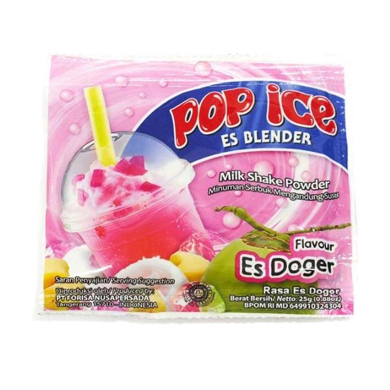 Jual POP ICE Flavour Es Doger Milk Shake Powder [25 g] di Seller ...