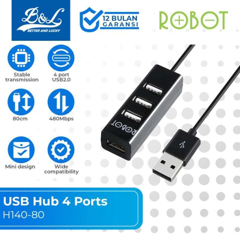 Jual Robot Usb Hub H140 Original Murah - Harga Diskon Maret 2024 | Blibli