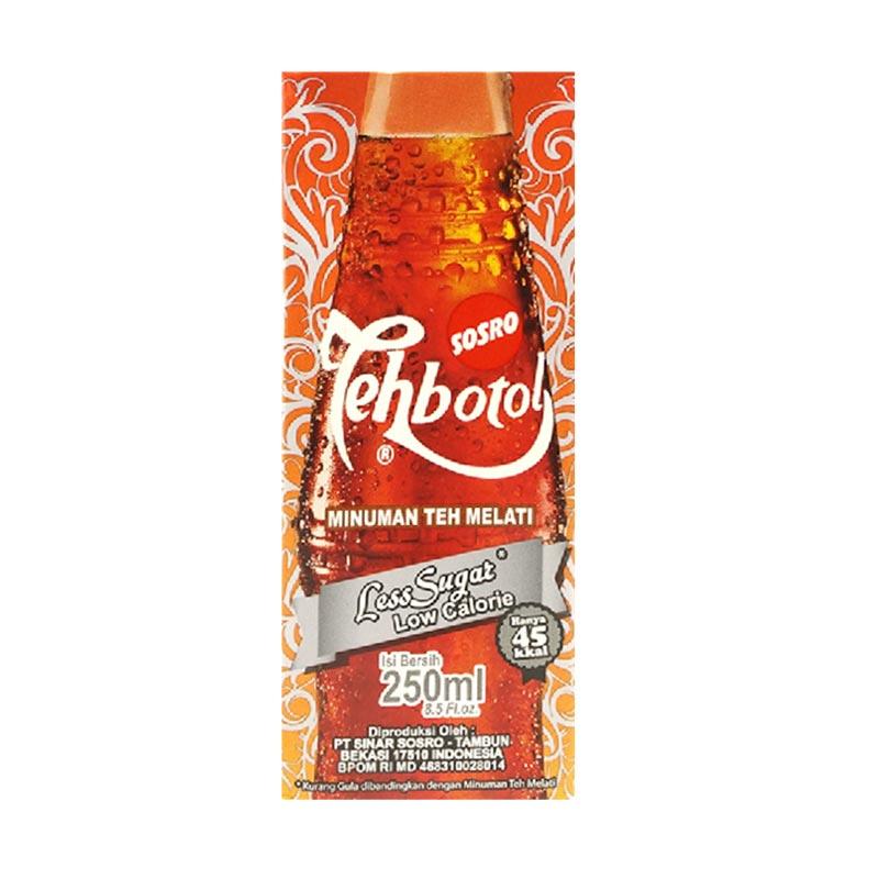 Jual SOSRO Teh Botol Less Sugar RTD Minuman [250 mL] di Seller Dede ...