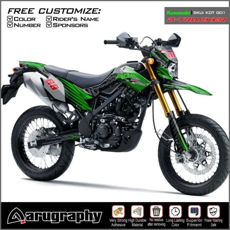 Jual Decal Dtracker D-Tracker D Tracker - Premium Sticker Decals - G01 ...
