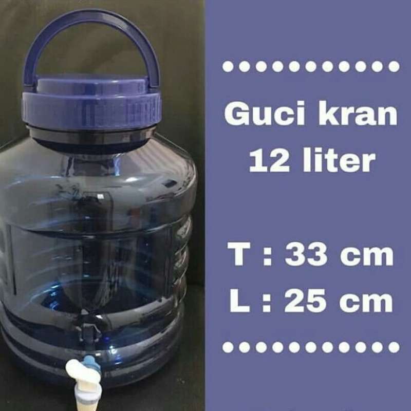 Jual galon 12 Liter/galon aqua 12L/galon air 12 liter/galon cuci tangan ...