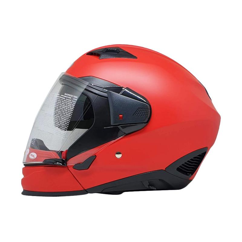 Jual Zeus ZS 611C Solid Full Face Transformable Helm di Seller Helm ...