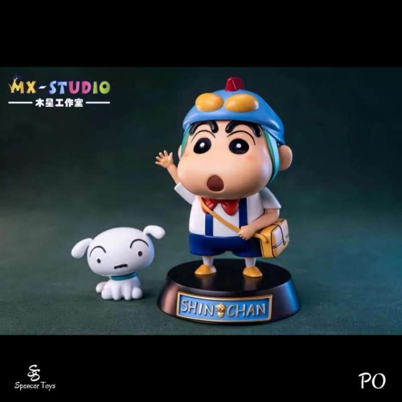 Jual DP RESIN STATUE SINCHAN GOES TO SCHOOL BY MX (PRE-ORDER ...