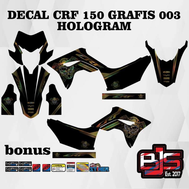 Jual Decal Full Body /stiker Full Body /striping Bahan Hologram ...