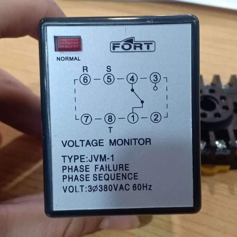 Jual PROTECTION MOTOR 3 PHASE RELAY JVM/DVM-1 di Seller Berkah_ shop ...