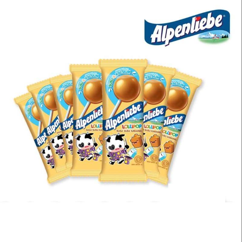 Jual Alpenliebe Caramel Permen [Kemasan Stick] 24pcs di Seller ...