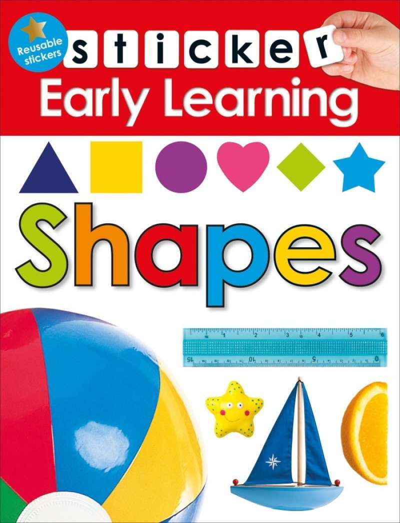 Promo Original Import - Sticker Early Learning: Shapes Buku Child ...