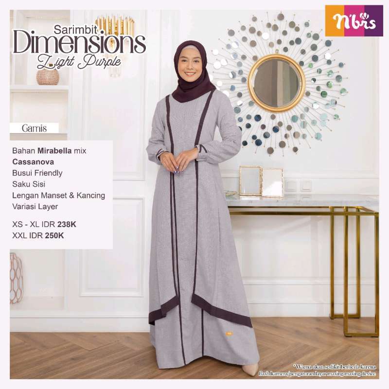 Jual Gamis Nibraw Serimbit Kekinian Terbaru - Harga Promo Juli 2024 ...