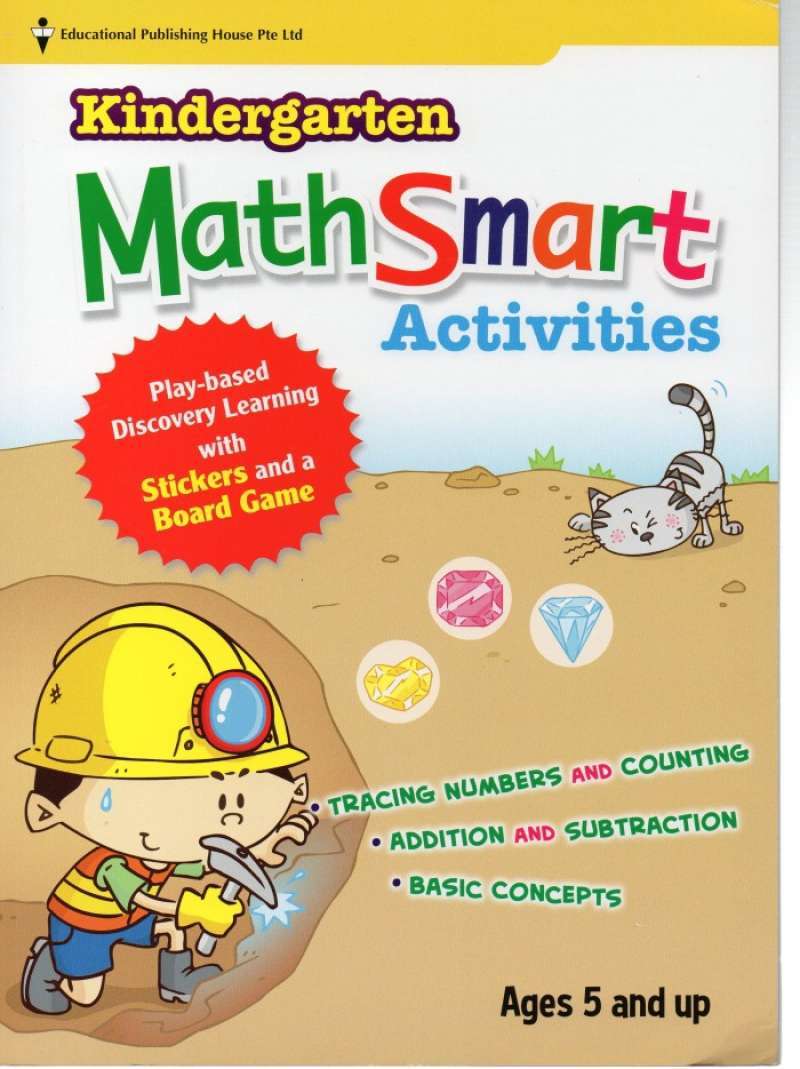 Promo Original Kindergarten Maths Smart Activities Buku School Book ...