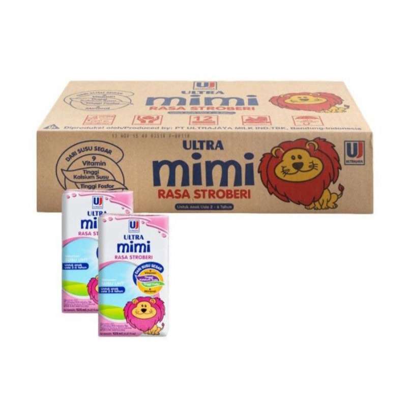 Jual Susu UHT Ultra Mimi Kids Dus isi 40 125ml ALL VARIAN di Seller ...