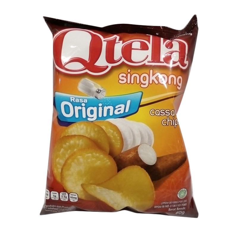 Jual Qtela Cassava Chips Original Snack [60 g] di Seller Ramayana ...