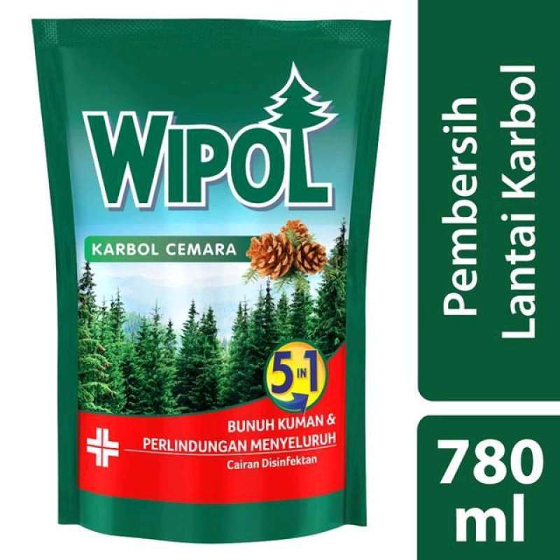 Promo Wipol Sabun Karbol Pembersih Lantai 780ml Diskon 40% di Seller ...