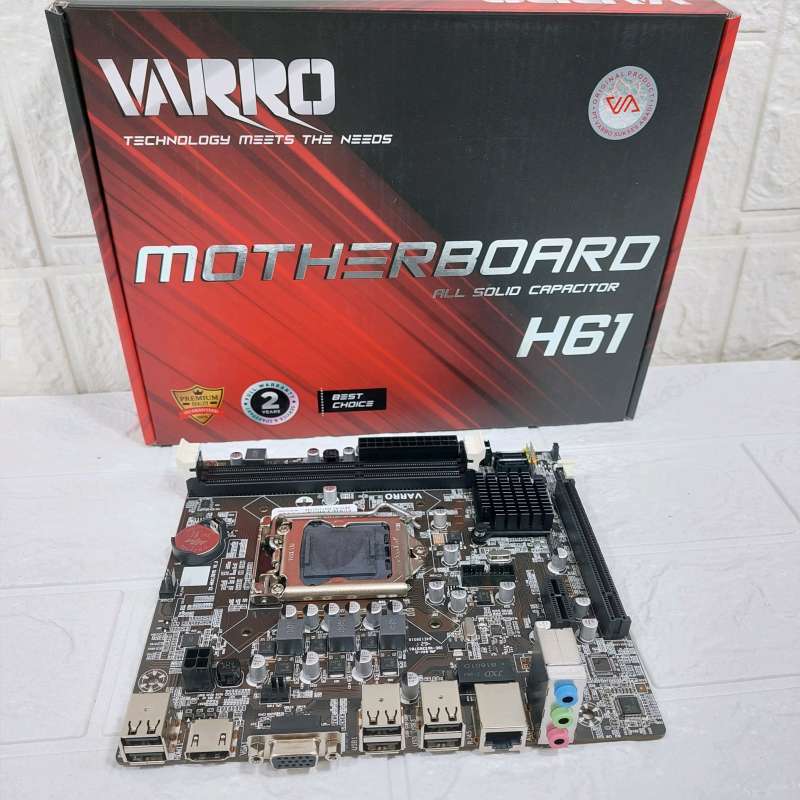 Jual Motherboard Varro H61 Ddr3 ( Lga 1155 ) Di Seller Razeen Oke ...