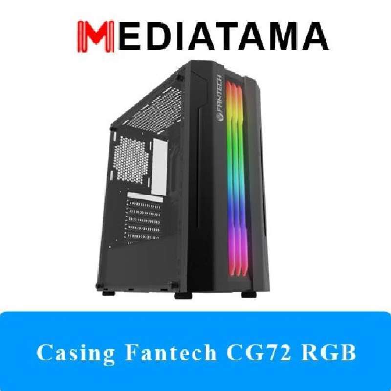 Jual Casing PC Case Gaming RGB Fantech CG72 PC Cpu Tanpa PSU di Seller ...