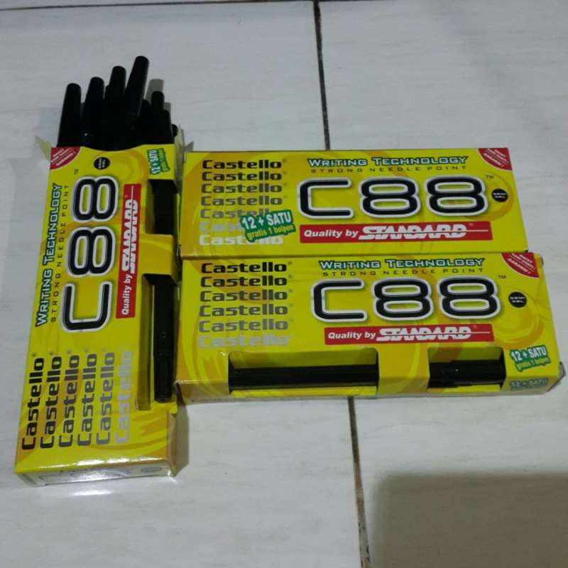 Jual Pulpen Standard Castello 1 Pak Di Seller Tg Stationery Kuningan ...
