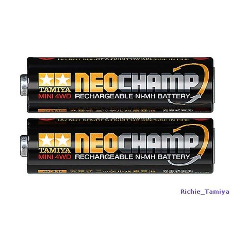 Jual Tamiya Mini 4WD Rechargeable Ni-MH Battery Neo Champ (2pcs) di ...