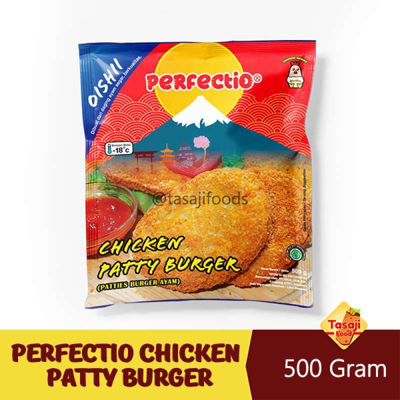 Jual PERFECTIO Chicken Patty Burger 500 Gram di Seller Tasaji Food ...