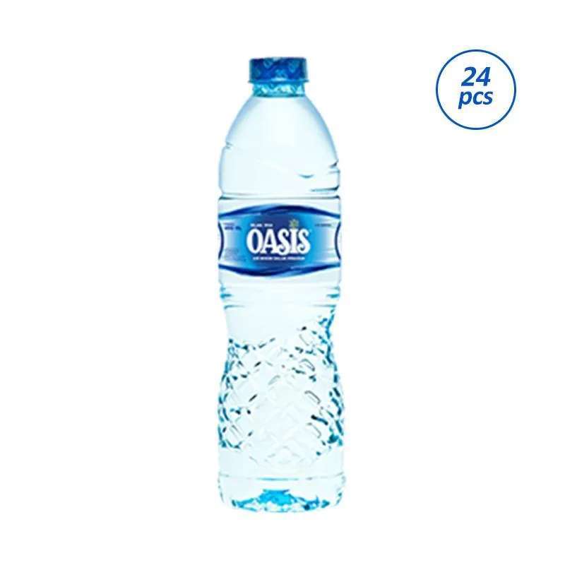 Promo OASIS Air Mineral Kemasan Gelas 600 ML [1 Dus X 24 Pcs] Diskon 8% ...