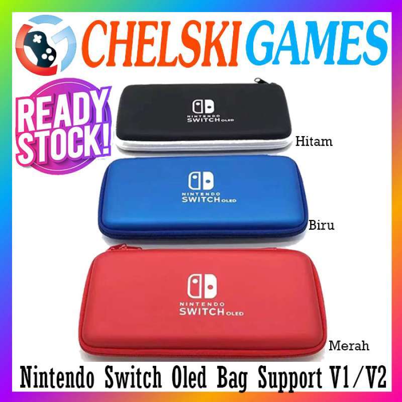 Jual Chelski Games - Pouch Nintendo Switch Oled V1/ V2 Storage Case ...