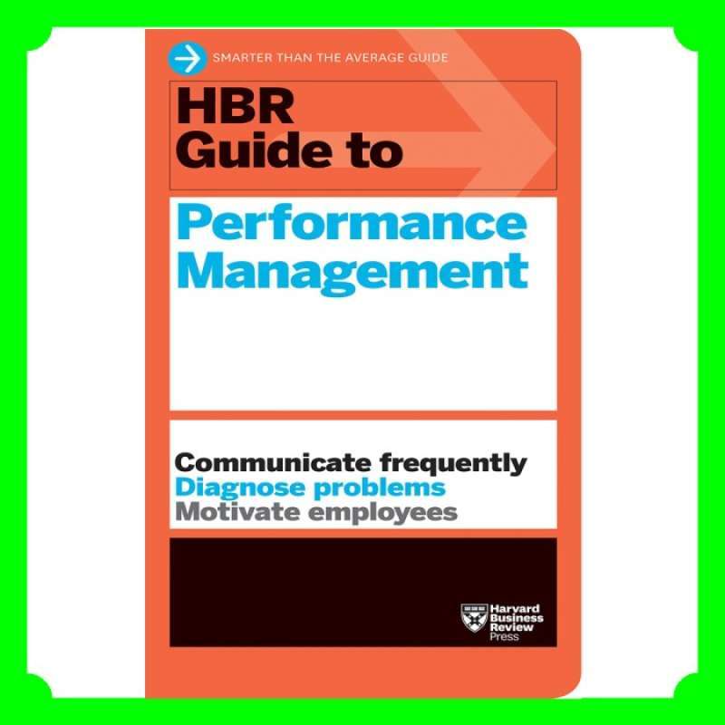 Promo Original HBR Guide to Performance Management Buku Management ...