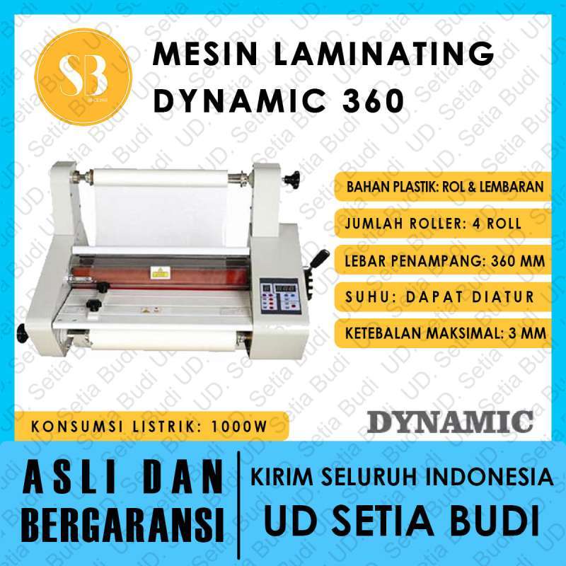 Jual Mesin Laminating Dynamic 360 Roll Asli Dan Bergaransi Di Seller ...