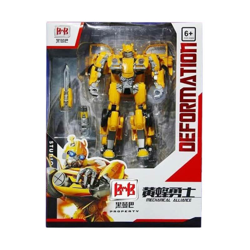Jual BMB Bumblebee HS 6001 3 Transformers VW Yellow Transformable Robot ...