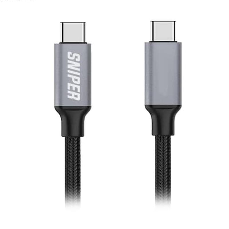 Jual Sniper USB-C To USB-C PD Fast Charging and Data Transfer Data ...