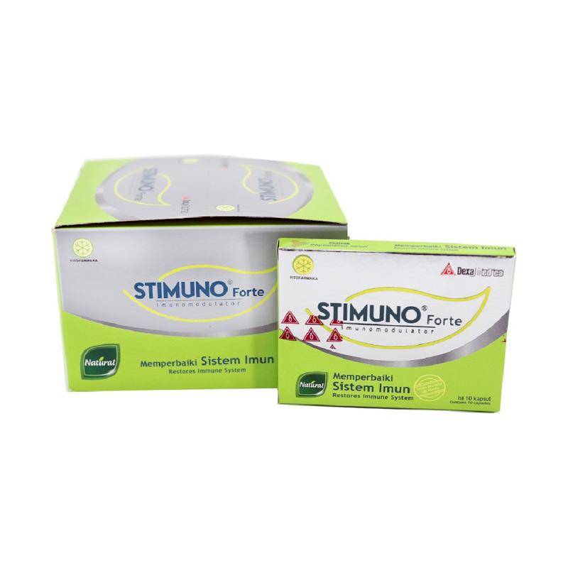 Jual Stimuno Forte Kapsul 10 box @ 10 Caps - Memperbaiki Daya Tahan ...