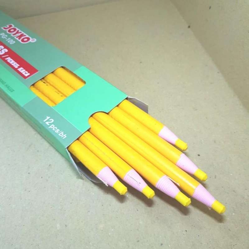Jual Joyko Mitsuko Pencil Glass Pensil Kaca Kulit Keramik Logam Plastik ...